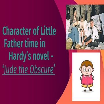Character of Little Father Time in Thomas Hardy's Novel - 'Jude the ...