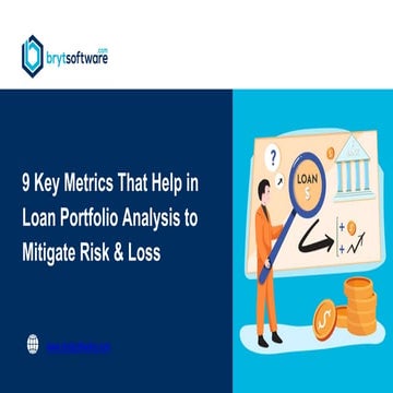 9 Key Metrics That Help in Loan Portfolio Analysis to Mitigate Risk ...