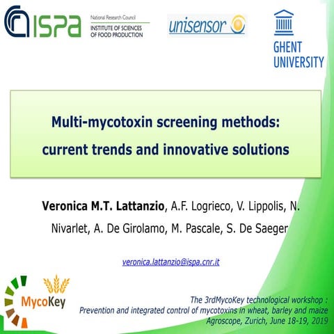9 lattanzio myco_key_ws_multi-mycotoxin_screening | PPT