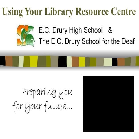 Grade 9 Library Orientation | PPT
