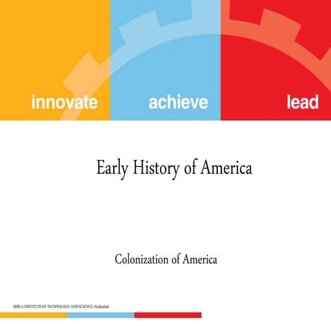 Colonizing the Americas | PPT