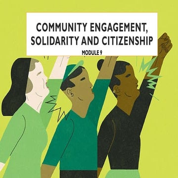 9MODULE 9.pptx community engagement and solidarity | PPTX