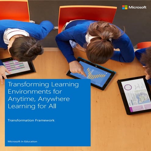 Transforming Learning Environments for Anytime, Anywhere Learning for ...
