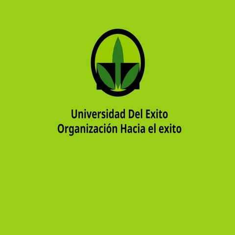 organizacion hacia el exito, ventas como logralas | PPT