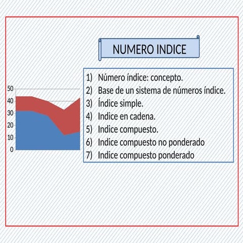 9) Numero índice. TEMA DE ESTADISTICA APLICADA | PPTX