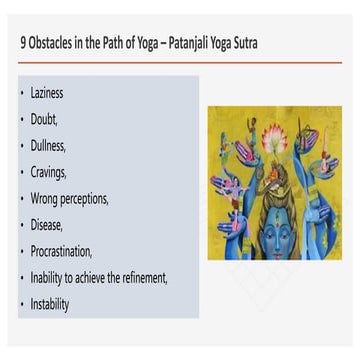 9 Obstacles in the Path of Yoga .pptx