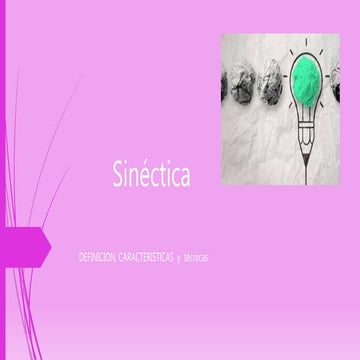 Sinectica | PPTX