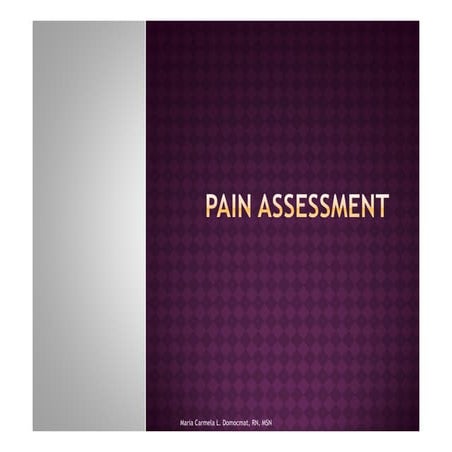 pain assessment | PDF