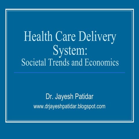 Health care-delivery-system | PDF