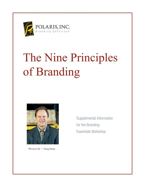 5 Elements of Brand Identity.pdf | Advertising Industry | Industries