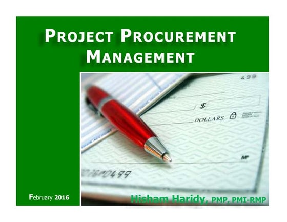 12 pmp procurement management exam | PDF | Civil Engineering Industry ...