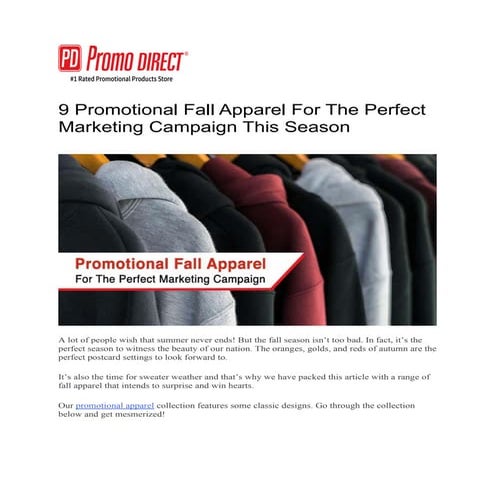 9 promotional fall apparel for the perfect marketing campaign this ...
