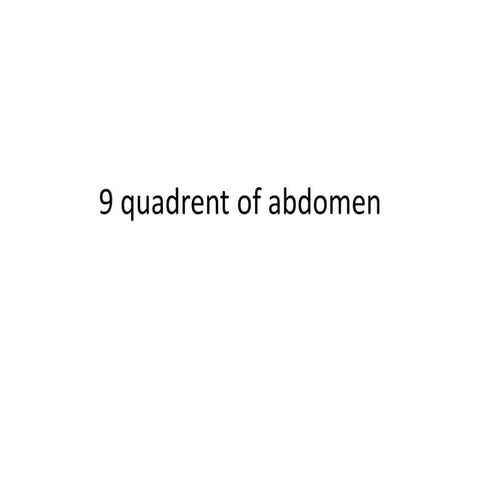 Surface Anatomy of the abdominal viscera and abdominal regions. | PPTX