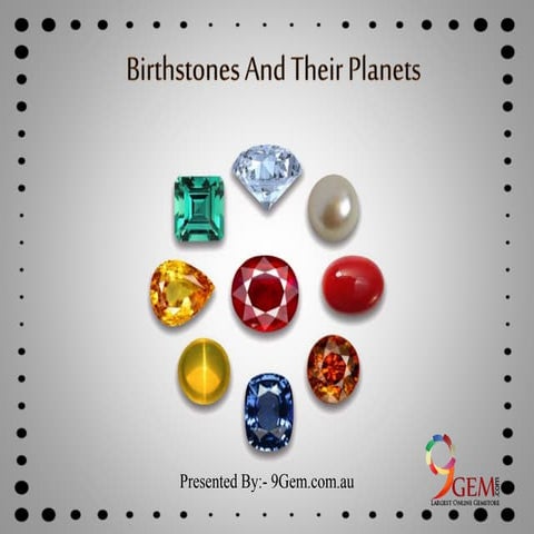 9 recommended gemstones as per astrology | PPTX