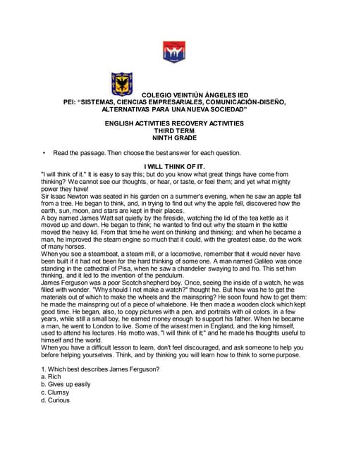 Story To Reflect Upon 9, 10 | PDF