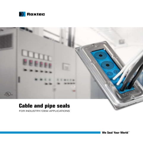 Roxtec MCT - Cable Entry Solutions for Process Industries | PPTX