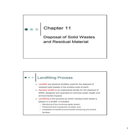 9_Solved problems_9.pdf of solid waste management | PDF