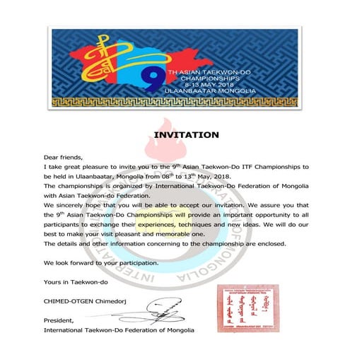 9th act-official-invitation | PDF