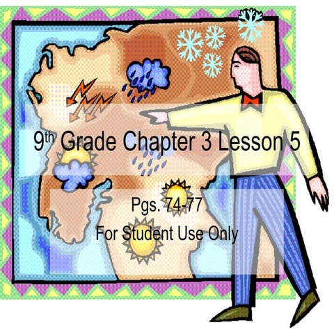 9th Grade Chapter 3 Lesson 5 | PPT