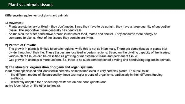 Tissue class 9 | PPTX