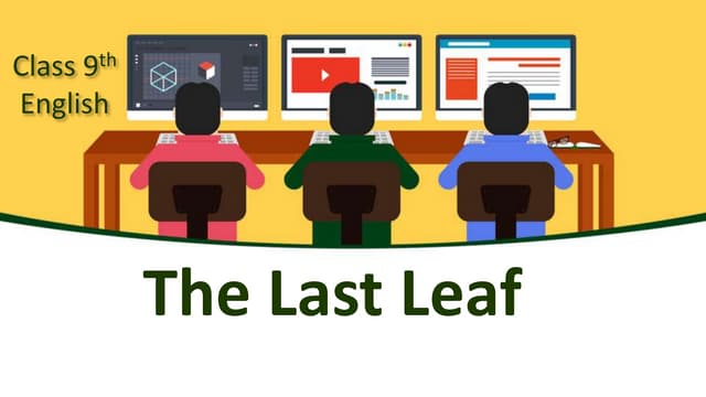 The last leaf | PPTX