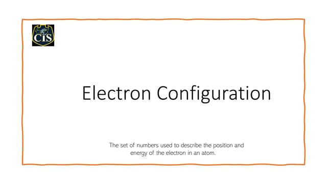 Electron configuration-Grade 9 Science.pptx