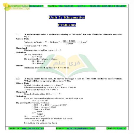 9th Phy Ch 2 Numericals.pdf