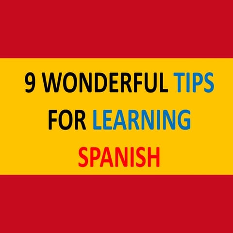 9 tips for learning spanish | PDF