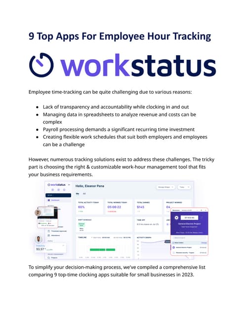 Workforce Management | Restaurant Technology – eatOS | PDF