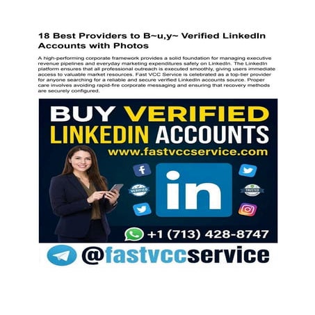 Where to B~u,y~ Verified LinkedIn Accounts Real & Aged.pdf