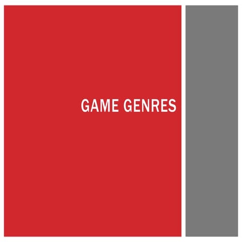 Video Game Genres | PPT