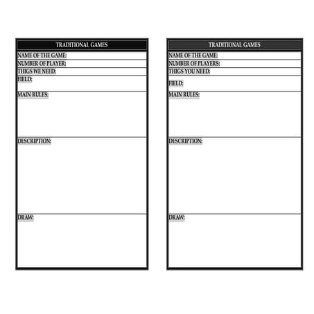 Traditional Games Worksheet 2º ESO English | DOCX