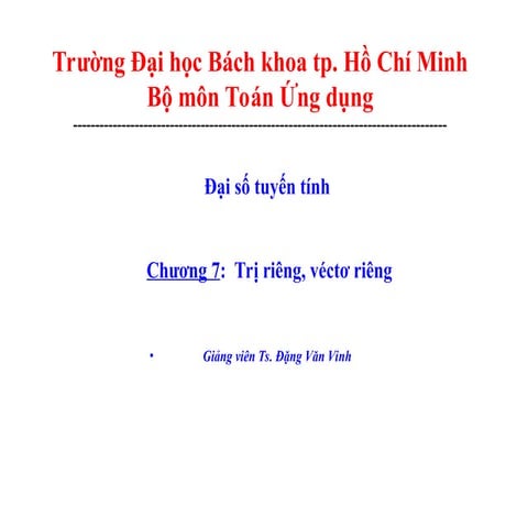 9_tririengvectorieng.ppt dstt dai hoc bach khoa | PPT
