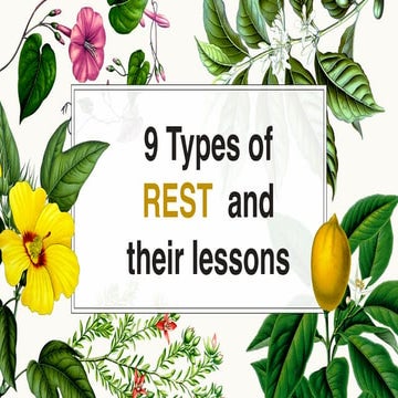 9 Types of Rest | PDF