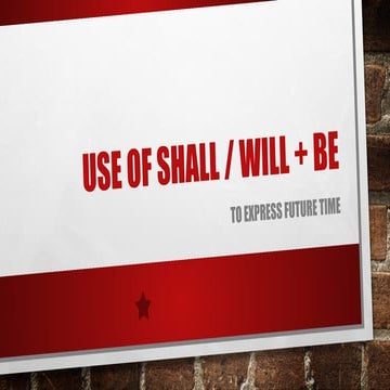 9_Use of shall be _will be.Learn Englishpptx | PPT