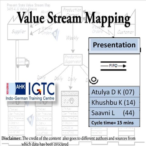 Value stream mapping (VSM) | PPTX