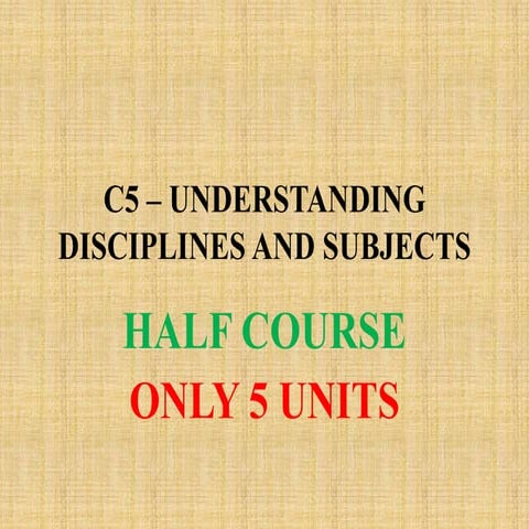 C5 introduction | PPT