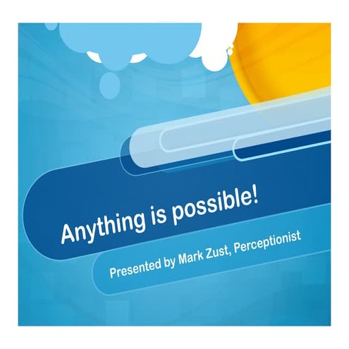 Possibility Thinking - Darden Concepts | PPT