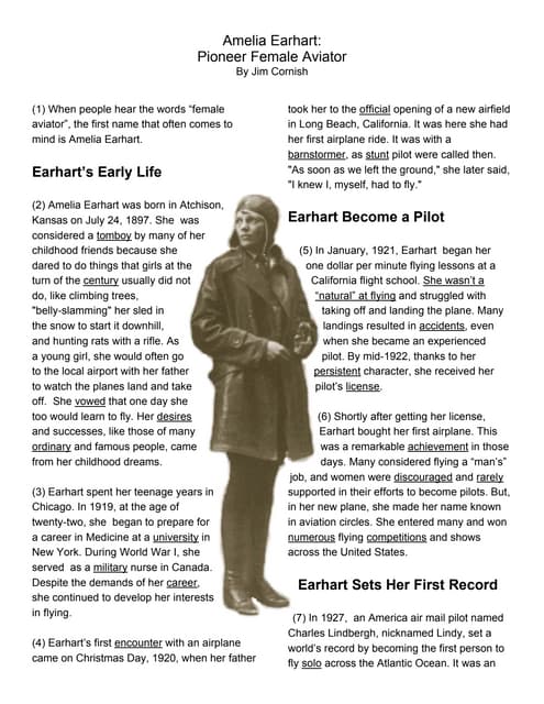 Amelia earhart | PPT