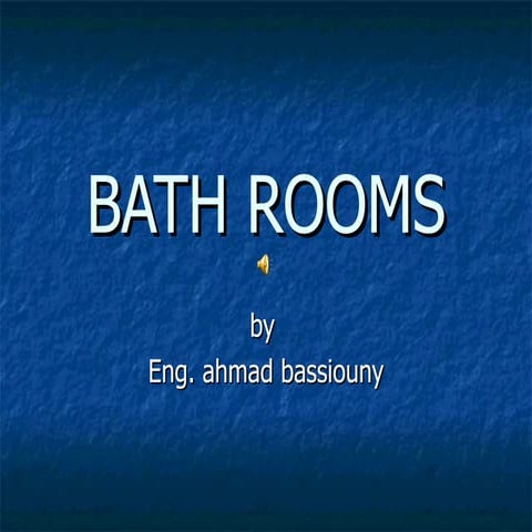 Bath Rooms | PPT