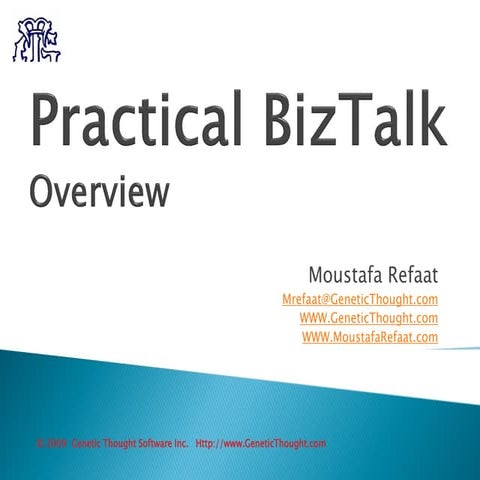 BizTalk Practical Course Session 1 | PPT