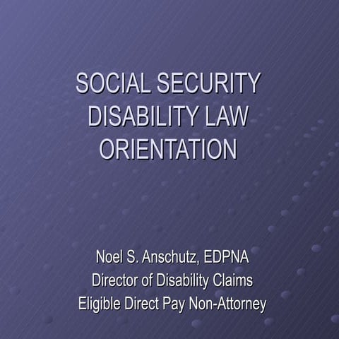 Basic Social Security Information | PPT