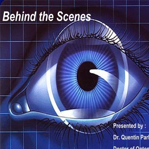 Behind The Scenes | PPT
