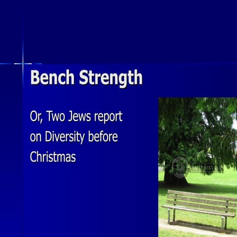 Bench Strength | PPT