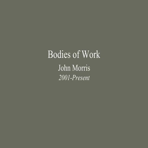 Body Of Work | PPT