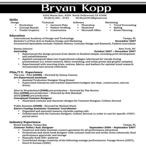 Bryan Kopp Film Pack | PDF