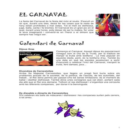 Carnaval | PDF