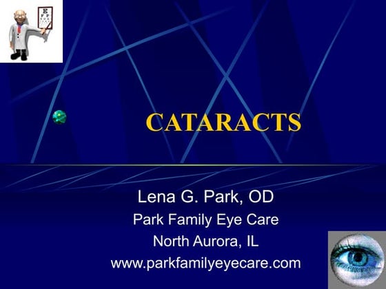 Cataract - Easy PPT for Nursing Students | PPT