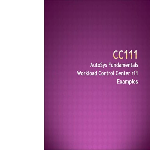 CC111 Example | PPT