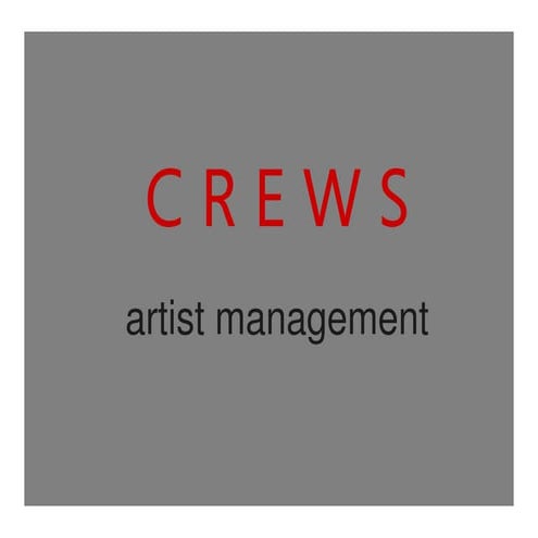 CREWS-an artist agency hair and makeup artists, stylists, locations ...